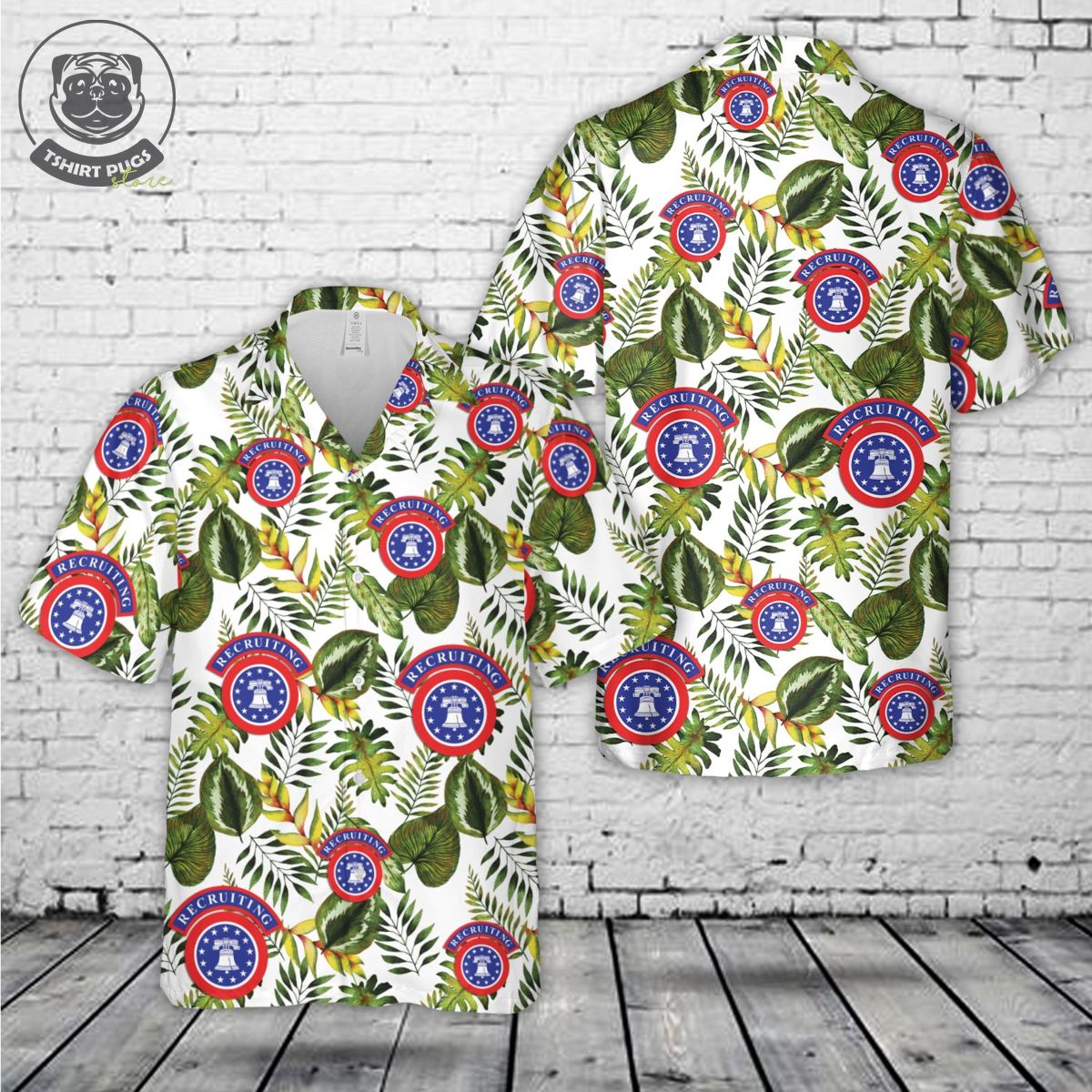 US Army Recruiting Command (USAREC) Hawaiian Shirt - Tshirtpugs Store