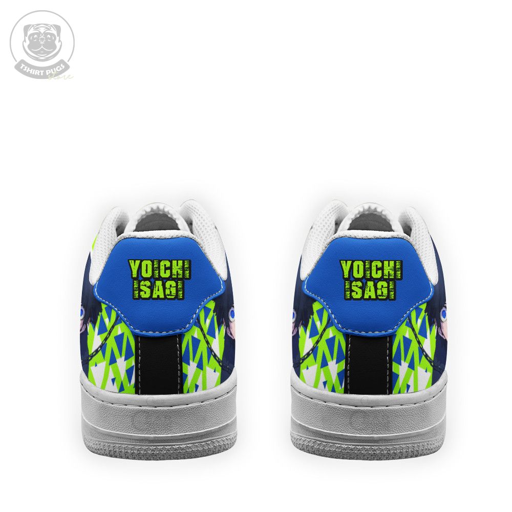 Yoichi Isagi Basic Custom Air Force 1 Sneakers - Tshirtpugs Store