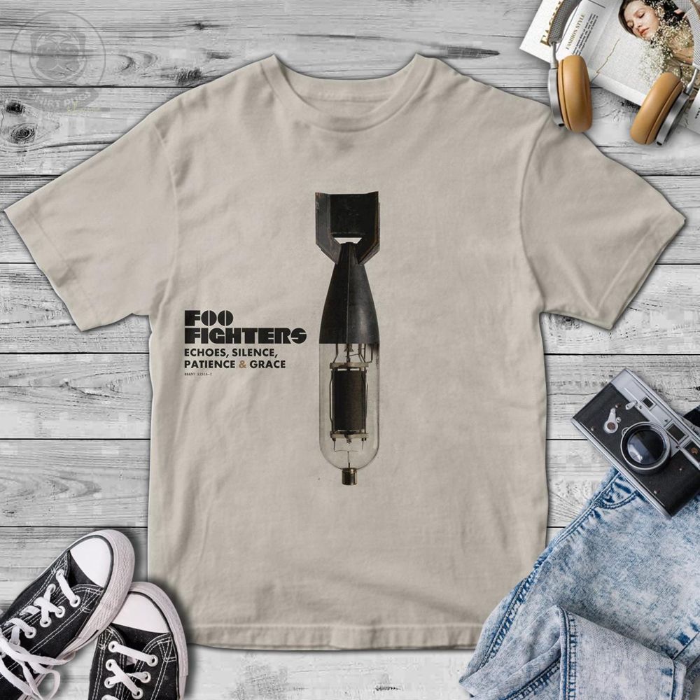 Foo Fighters Echoes, Silence, Patience And Grace Album Cover Shirt ...