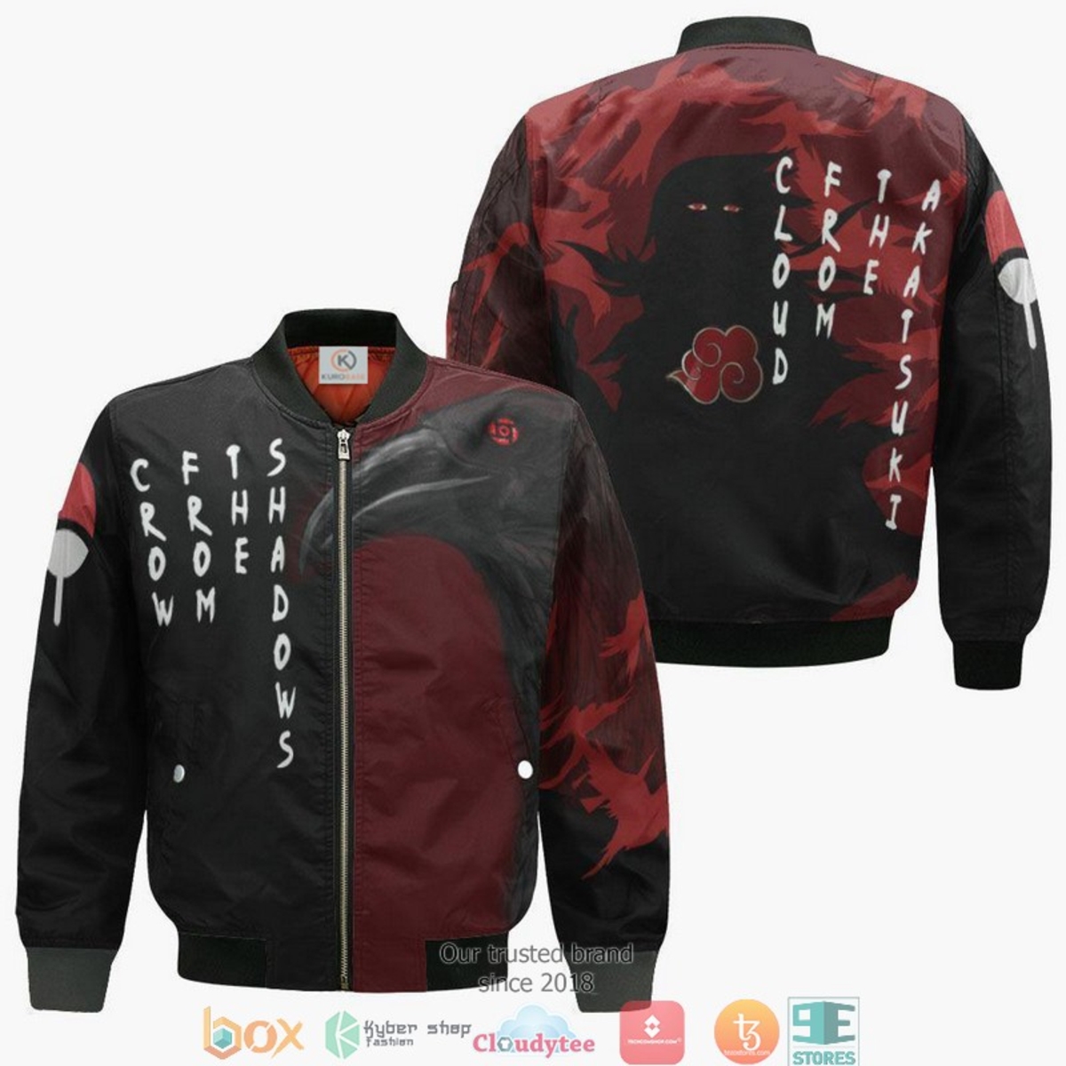Itachi Uchiha Naruto Anime 3D Bomber jacket For Fans - Tshirtpugs Store